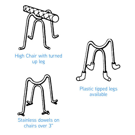 Continuous High Chair Upper – CHCU – Muller Construction Supply